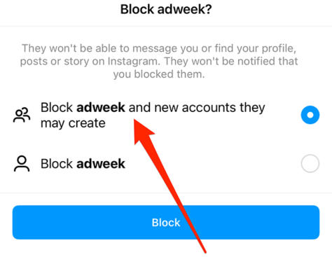 Instagram: How to Block Someone on Mobile