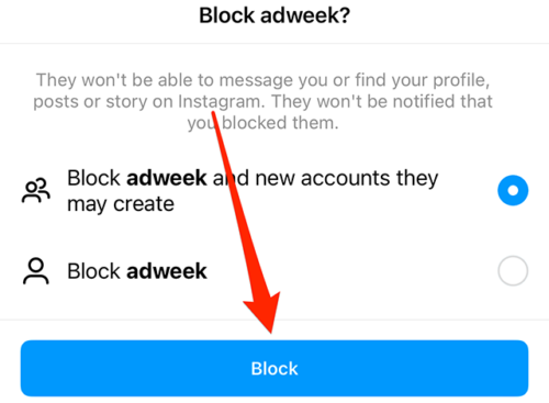 Instagram: How to Block Someone on Mobile