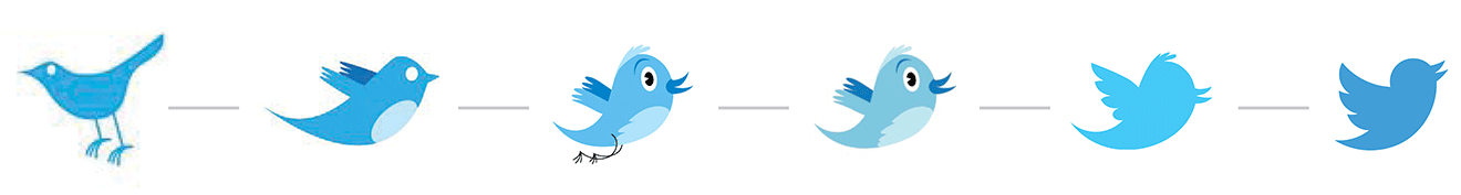 How Twitter’s Bird Evolved to Become One of the Most Recognizable Logos ...