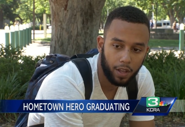 Clint Eastwood Frames Anthony Sadler's College Graduation Day