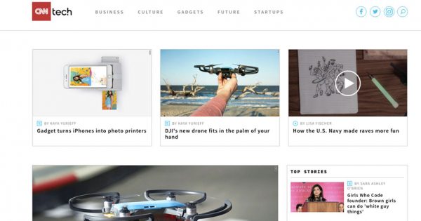 CNN Launches a Tech-Focused Site