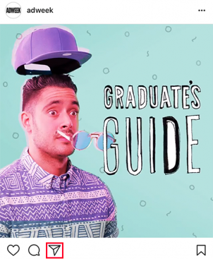 Here's How to Share an Instagram Post in a Direct Message