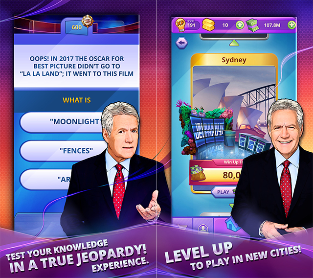 Sony Pictures Launches Jeopardy! World Tour Mobile Game