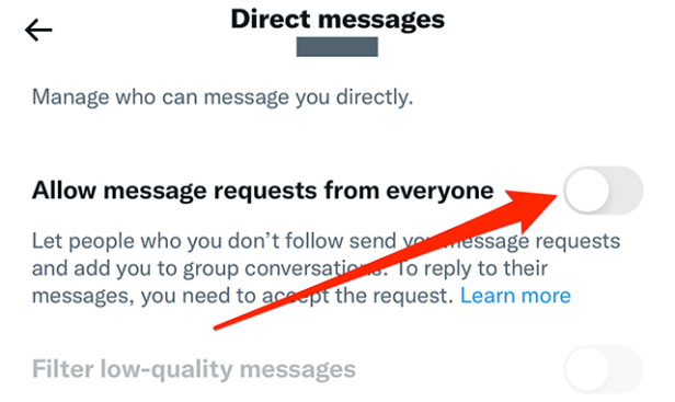 Twitter: How to Receive Direct Messages From All Users