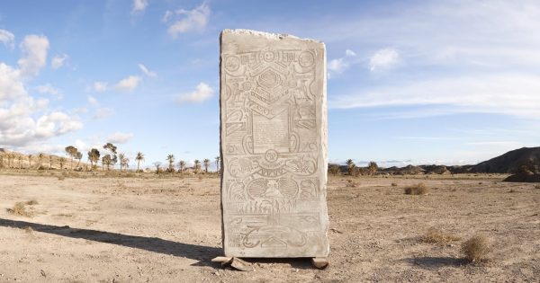 A Humor Site Carved the Century's Best Memes on a Giant Monolith and ...