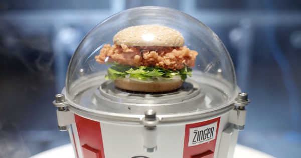 This KFC Chicken Sandwich Is One Step Closer to Boldly Going Where None ...
