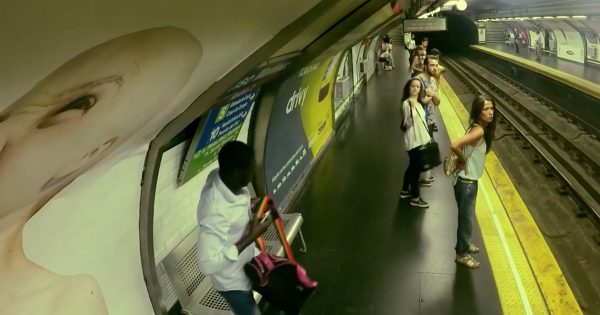 Invisible Subway Train Freaks Out Riders in This Great, Ghostly Ad Prank