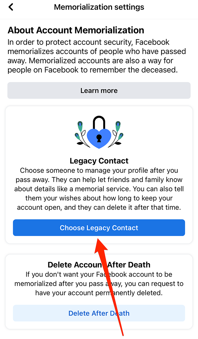 Facebook: Here's How to Select Your Legacy Contact on Mobile