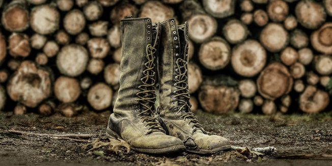 With Its Wall of Honor, Red Wing Is Exhibiting Worn-Out Boots and the ...