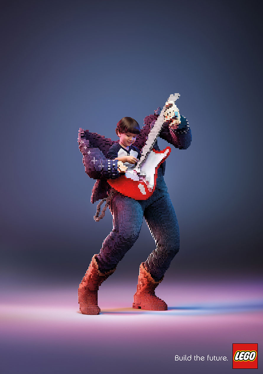 The Story Behind Lego's Brilliant Print Ads From the Cannes Festival