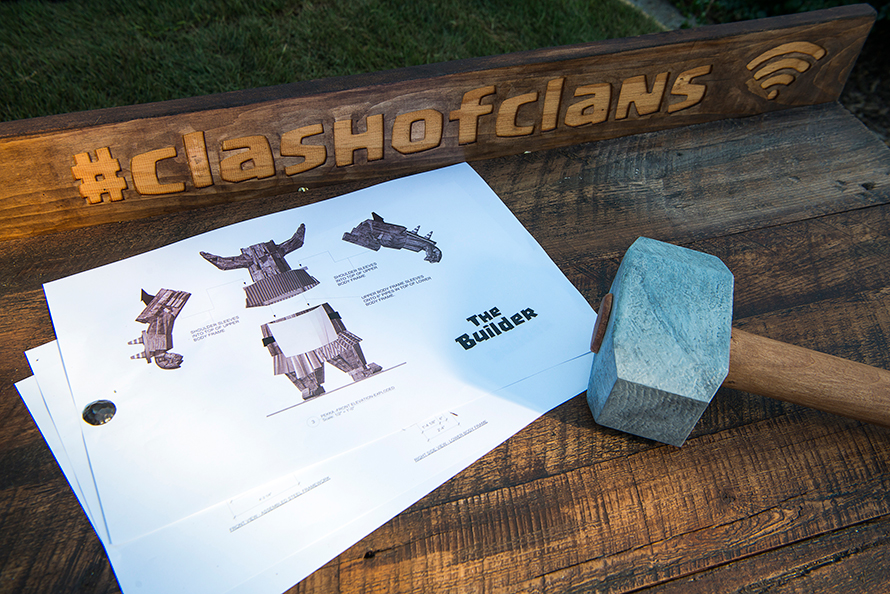 The Builder From Clash of Clans Has Jumped Out of the Game and Built a ...