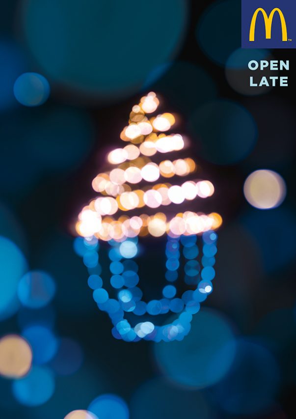 McDonald's Used Intricate Light Sculptures to Make Some of Its ...