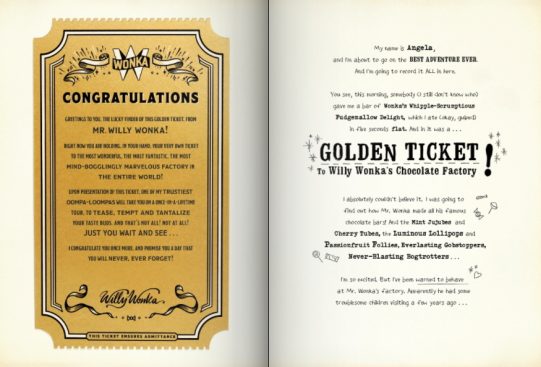 The New Book Version of Willy Wonka Is Personalized Down to Your Very ...