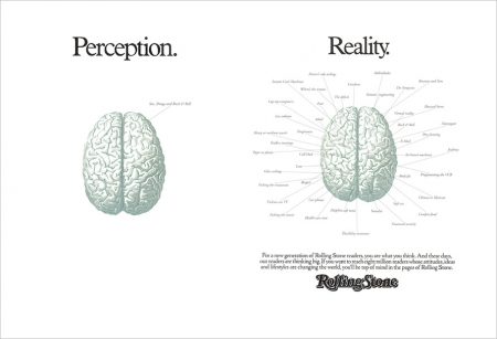 'Perception vs. Reality.' A Look Back at Rolling Stone's Greatest Ad ...
