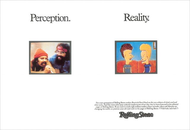 'Perception vs. Reality.' A Look Back at Rolling Stone's Greatest Ad ...