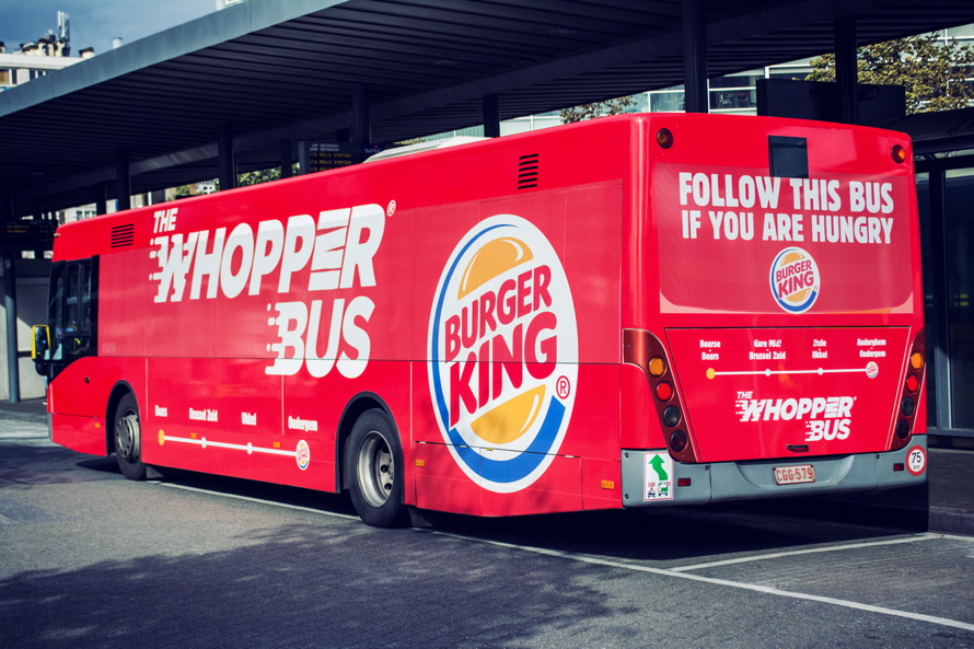 Burger King Opened a Bus Line in Brussels to Take People to Its One ...