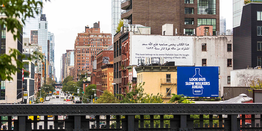 Absolut Reintroduces Itself to New Yorkers With Out-of-Home Work ...