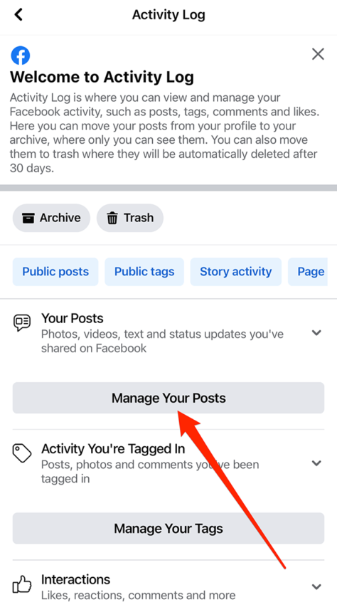 Facebook: Here's How to View Your Activity Log on Mobile