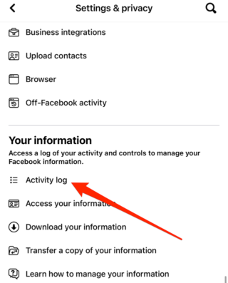 Facebook: Here's How to View Your Activity Log on Mobile