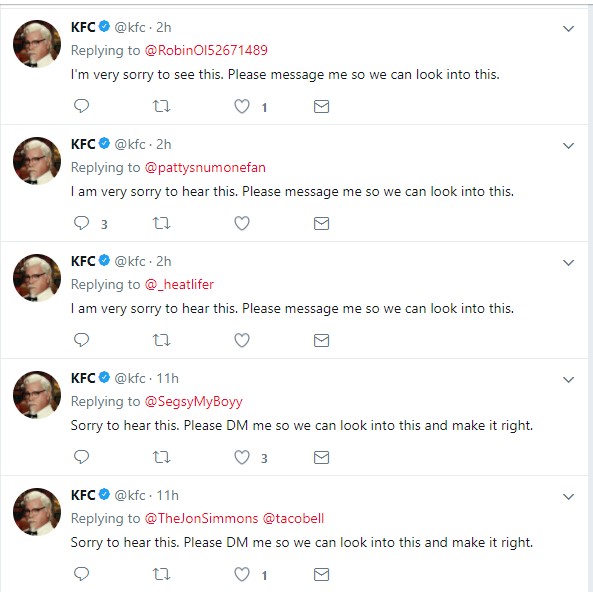 KFC’s Stunt of Following 11 People on Twitter Was Nice, But