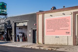 Hinge Tells Charming Dating Stories in Long-Copy, Site-Specific Ads in NYC