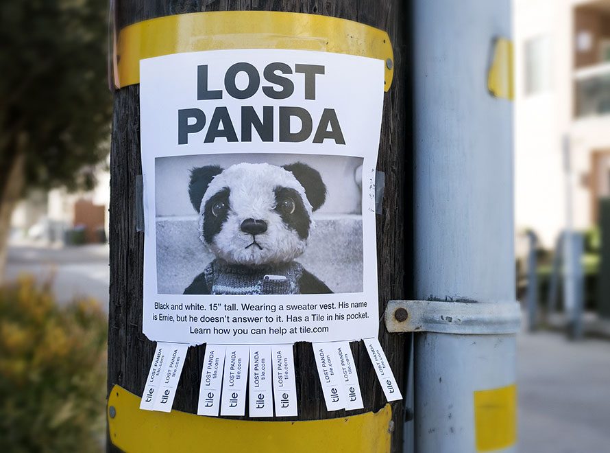 Tile's First Major Ad Campaign Tells the Epic Story of a Beloved Lost Panda