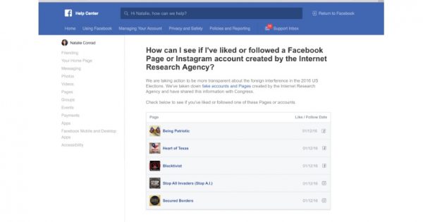 Did You Follow Any Internet Research Agency Facebook Pages or Instagram ...