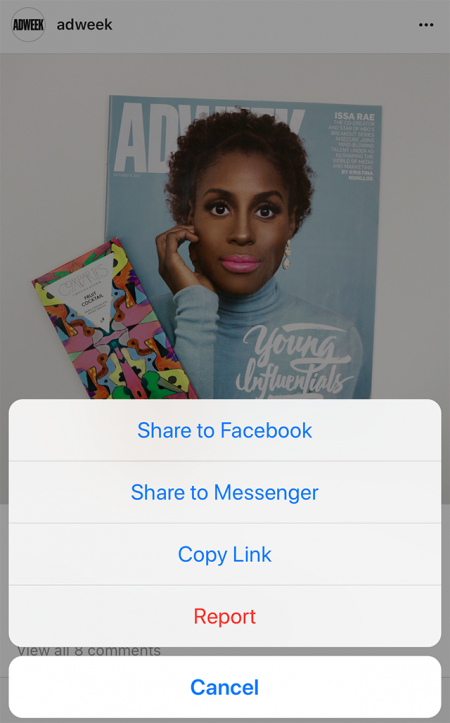 Instagram: Here's How to Share a Post Outside of the App