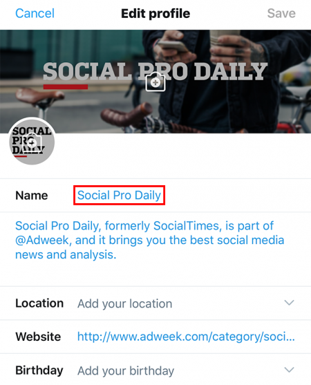 Twitter: Here's How to Change Your Display Name on Mobile