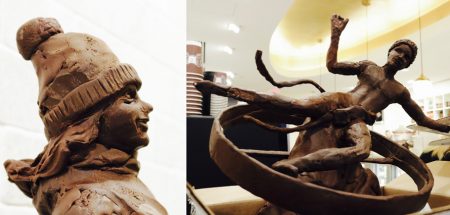 Behind the Scenes With Godiva’s Solid-Chocolate Christmas Tree