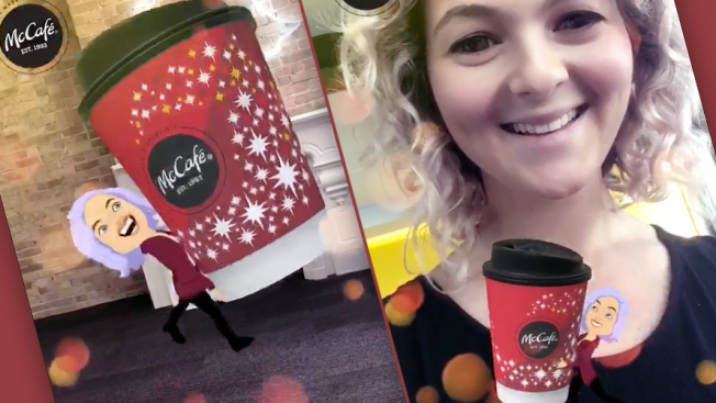 McDonald's Sponsored a Snapchat Bitmoji That Steals Your Coffee in ...
