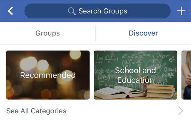 Facebook: Here's How to Find New Groups to Join