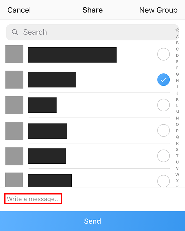 Instagram: Here's How to Send a Profile to Another User