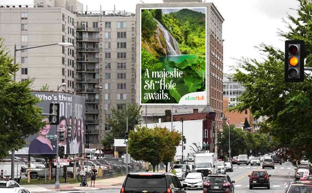 These Cheeky Ads From Haiti Hope to Use Trump's Words Against Him