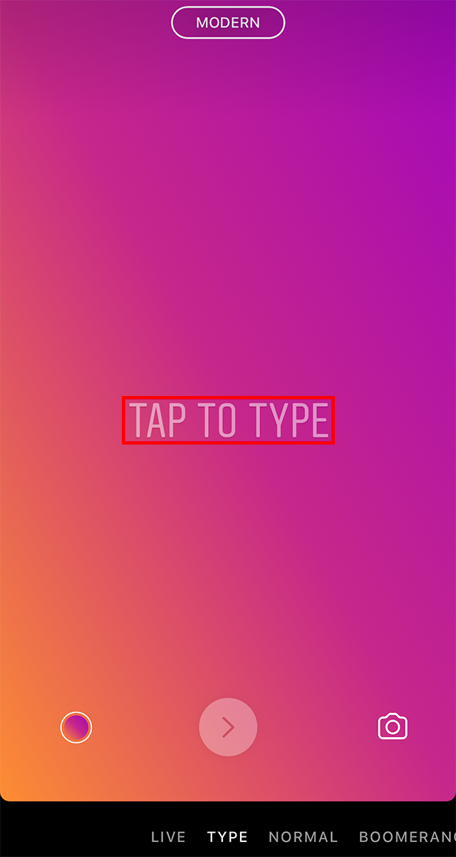 Instagram: Here's How to Use the New Type Mode in Stories