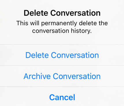 Facebook Messenger: Here's How to Delete or Archive a Conversation
