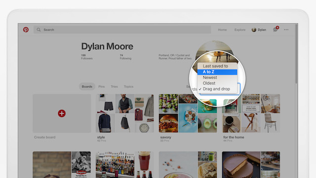 Pinterest Now Lets You Archive Boards, Rearrange Pins and More