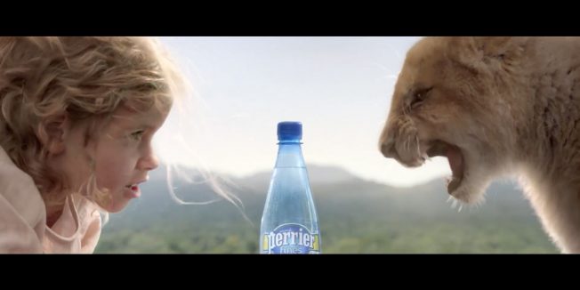 Perrier Just Remade Its Most Famous Ad, 'Lion,' 3 Decades Later