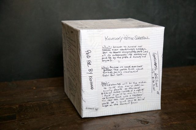 This Ad Guy Found the Most Literal Way to Think Outside the Box