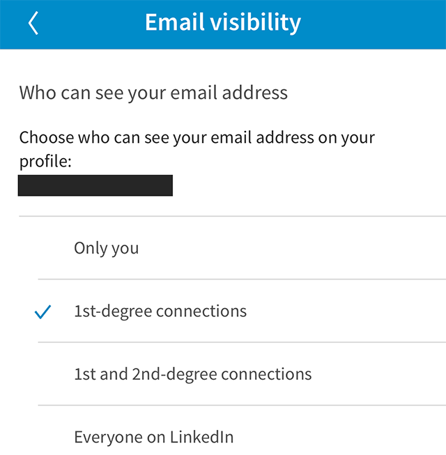 LinkedIn: Here's How to Control Who Can See Your Email Address