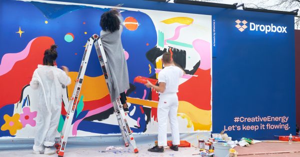 Dropbox Unlocks Creative Energy at SXSW With 3 Poignant Murals From 6 ...