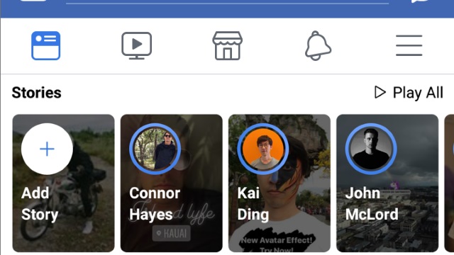 Facebook Really Wants People to Use Stories