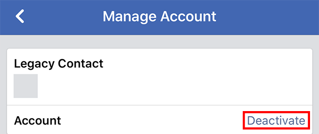 Facebook: Here's How to Deactivate Your Account