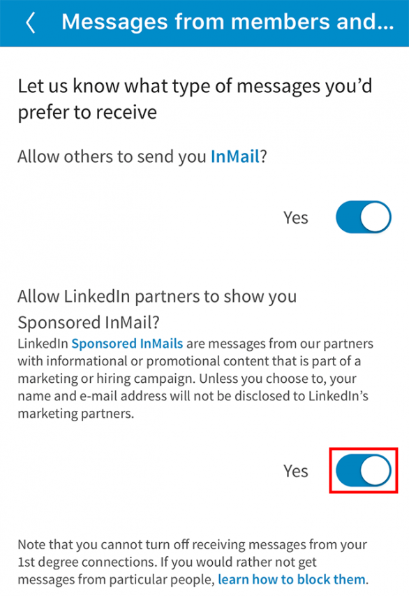 LinkedIn: Here's How to Stop Receiving Promotional Messages