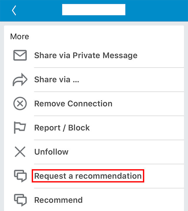 LinkedIn: Here's How to Ask a Connection for a Recommendation