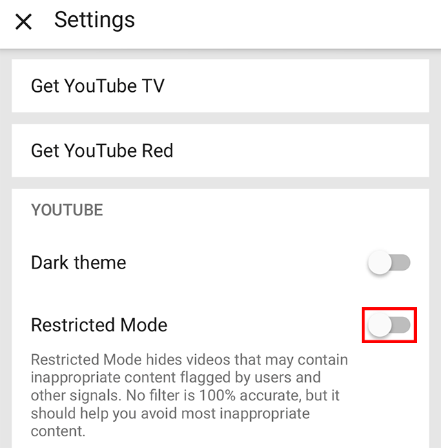 YouTube: Here's How to Turn On Restricted Mode on Mobile