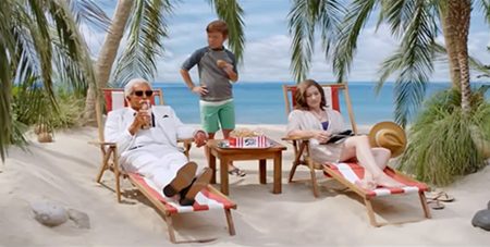 A Chance Meeting With the Real Colonel Sanders Inspired George Hamilton ...