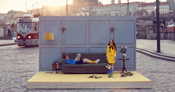 This Photographer Creates Elaborate Sets in Public, Then Leaves Them ...