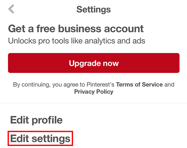 Pinterest: Here's How to Turn Off In-App Notifications