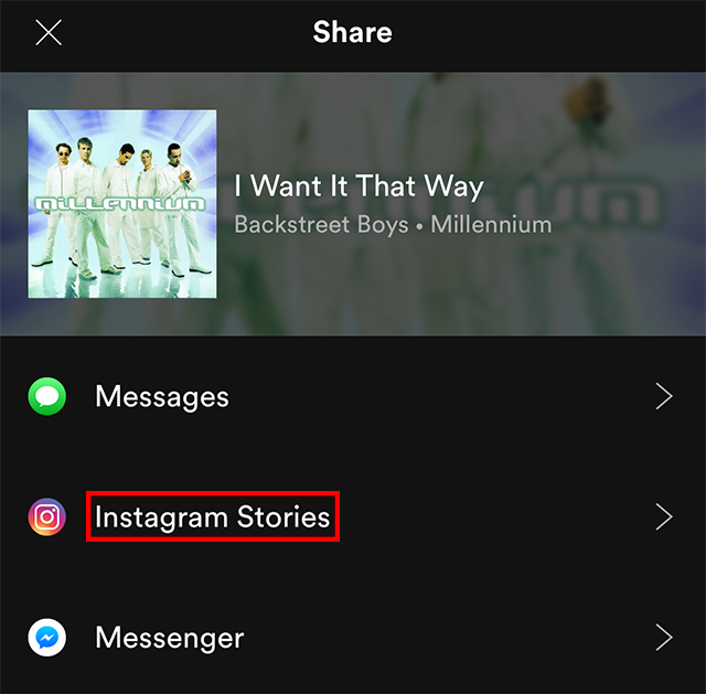 Instagram: Here's How to Share a Song or Album from Spotify to Stories